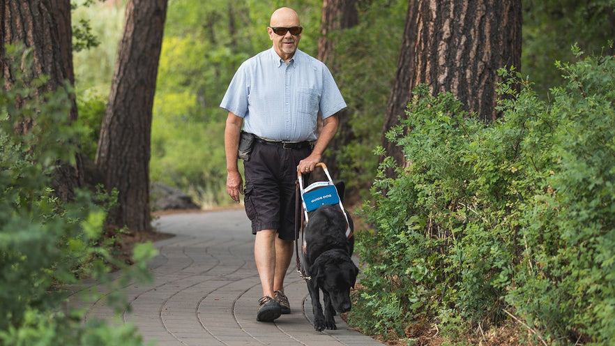 Guide Dog Sign | Service Dog Identification Zippered Pouch | Ruffwear